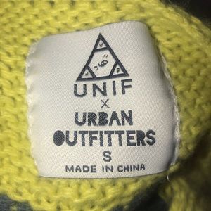 UNIF | Tops | Unif X Urban Outfitters Collab Color Block Sweater | Poshmark